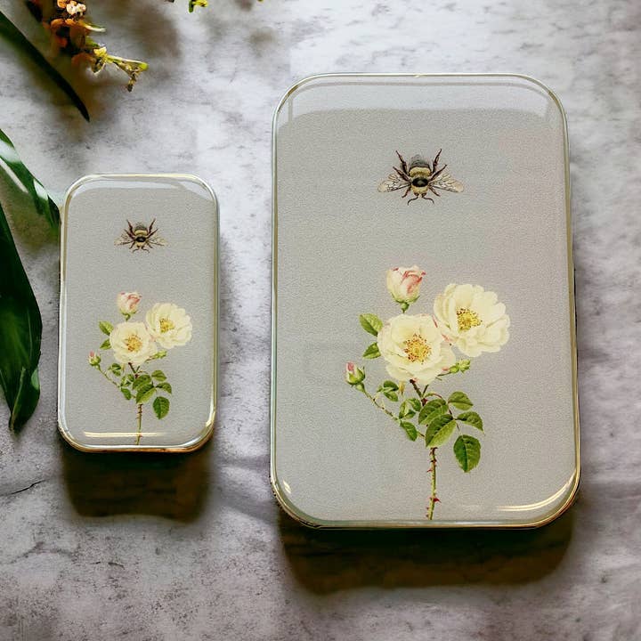 Bee & Rose Tin | Decorative Storage Tin Vancouver & Canada – Local Boom™