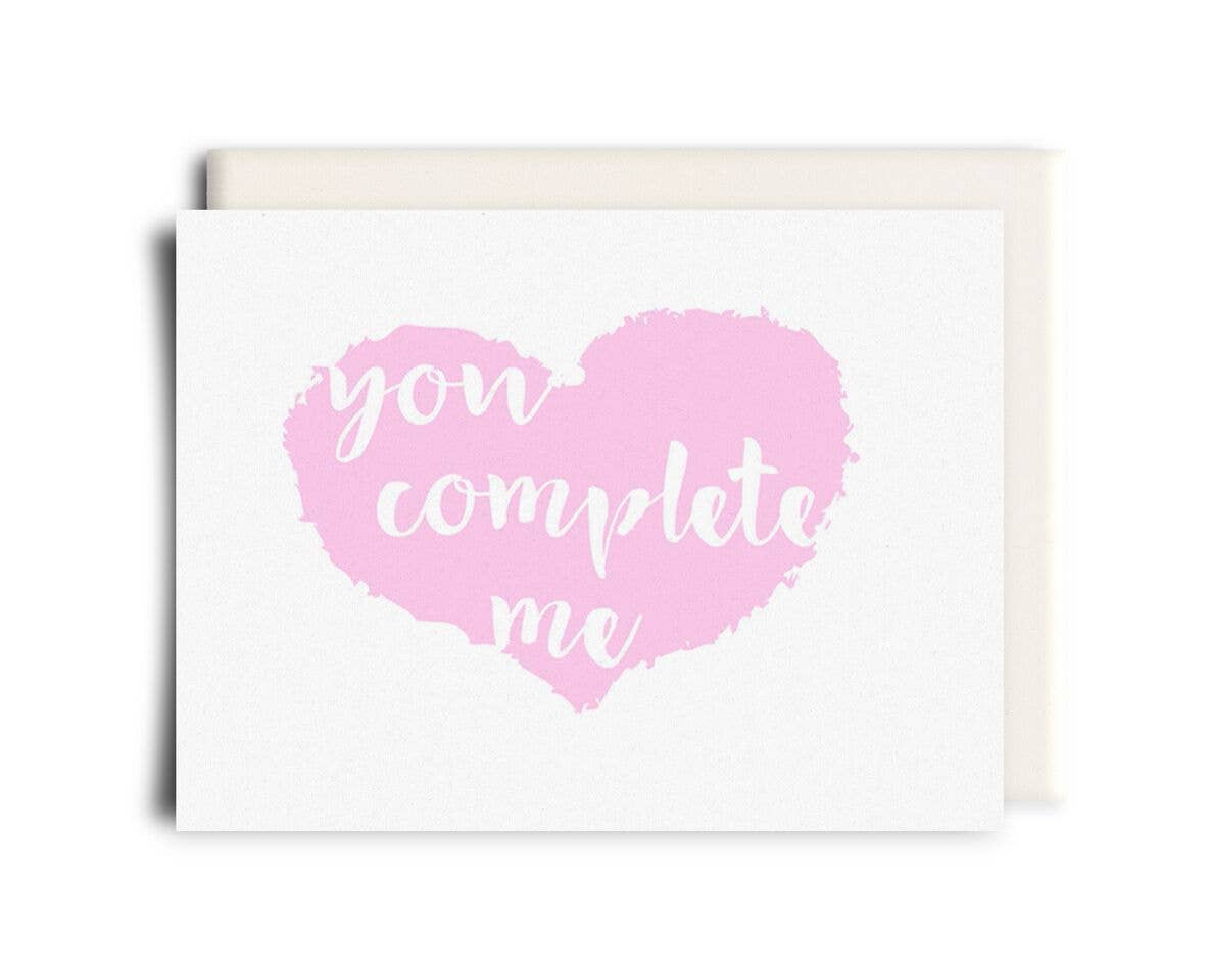 Inkwell Cards - You Complete Me Card – Local Boom™
